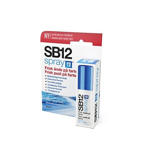 Sb12 munnspray mint/mentol 15 ml - ApotekDirekte.no