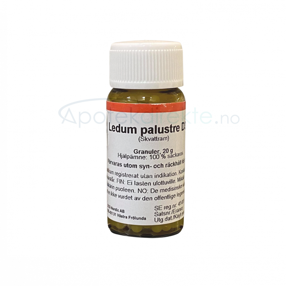 Ledum palustre D6 20 gram piller - ApotekDirekte.no