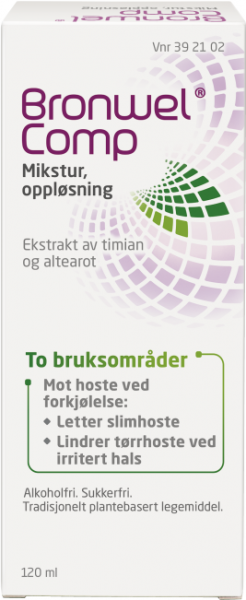 Bronwel comp mikstur 240 ml - ApotekDirekte.no