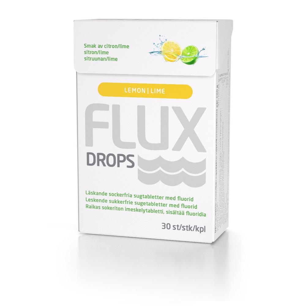 Flux drops lime&sitron 30 stk - ApotekDirekte.no